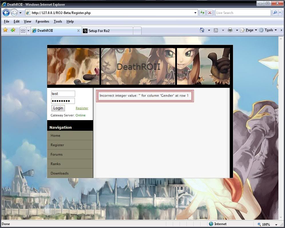 [Help Request] Web Registration | RaGEZONE - MMO Development Forums