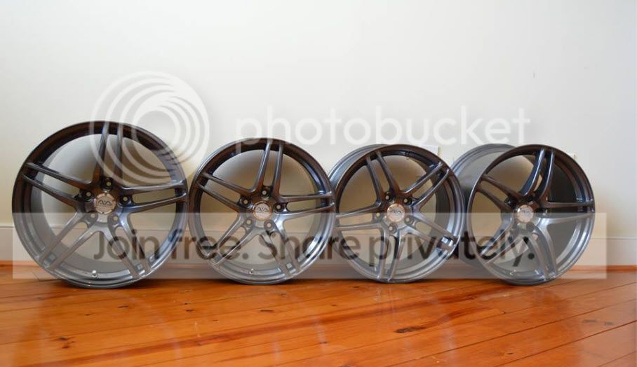 Wheels - Advan AVS Model 5 17/18 Gunmetal | NSX Prime