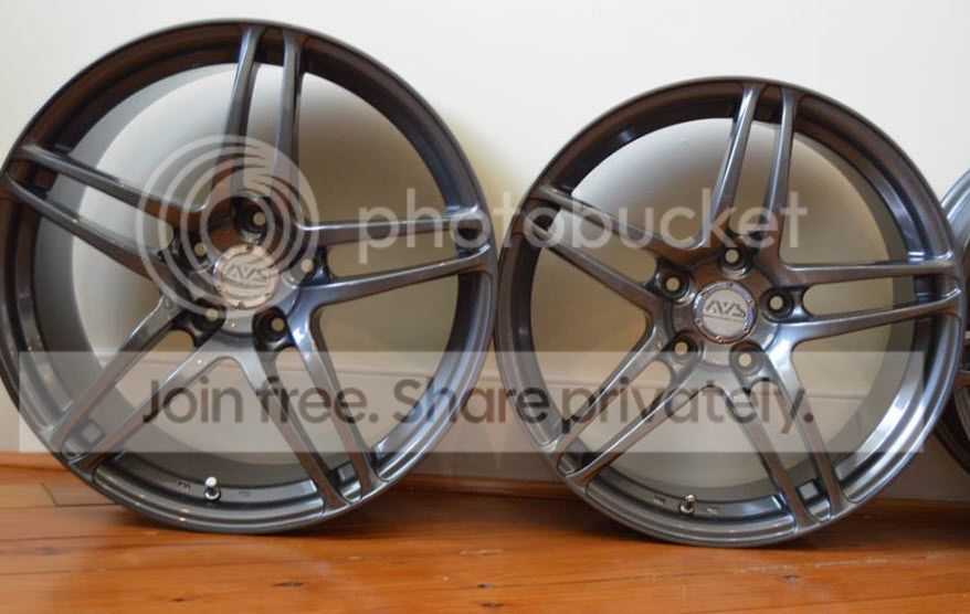 Wheels - Advan AVS Model 5 17/18 Gunmetal | NSX Prime