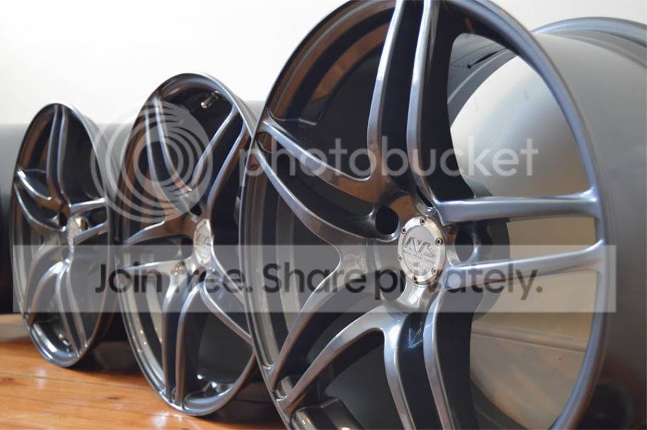 Wheels - Advan AVS Model 5 17/18 Gunmetal | NSX Prime