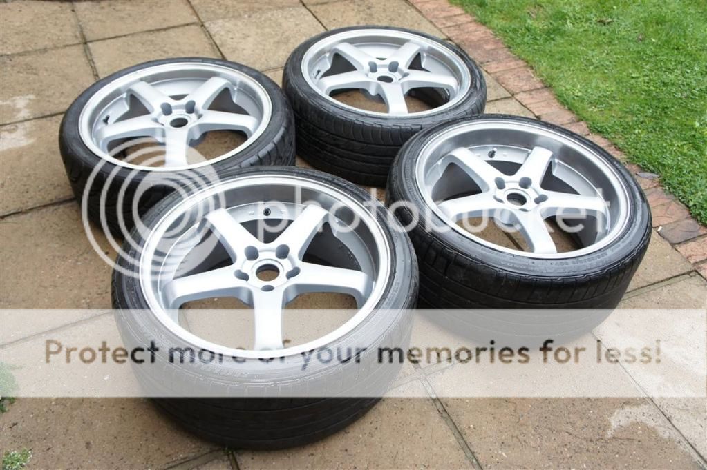 Staggered 19" Dare / Axis Hiro's - 8J & 9.5J with polished lips ...